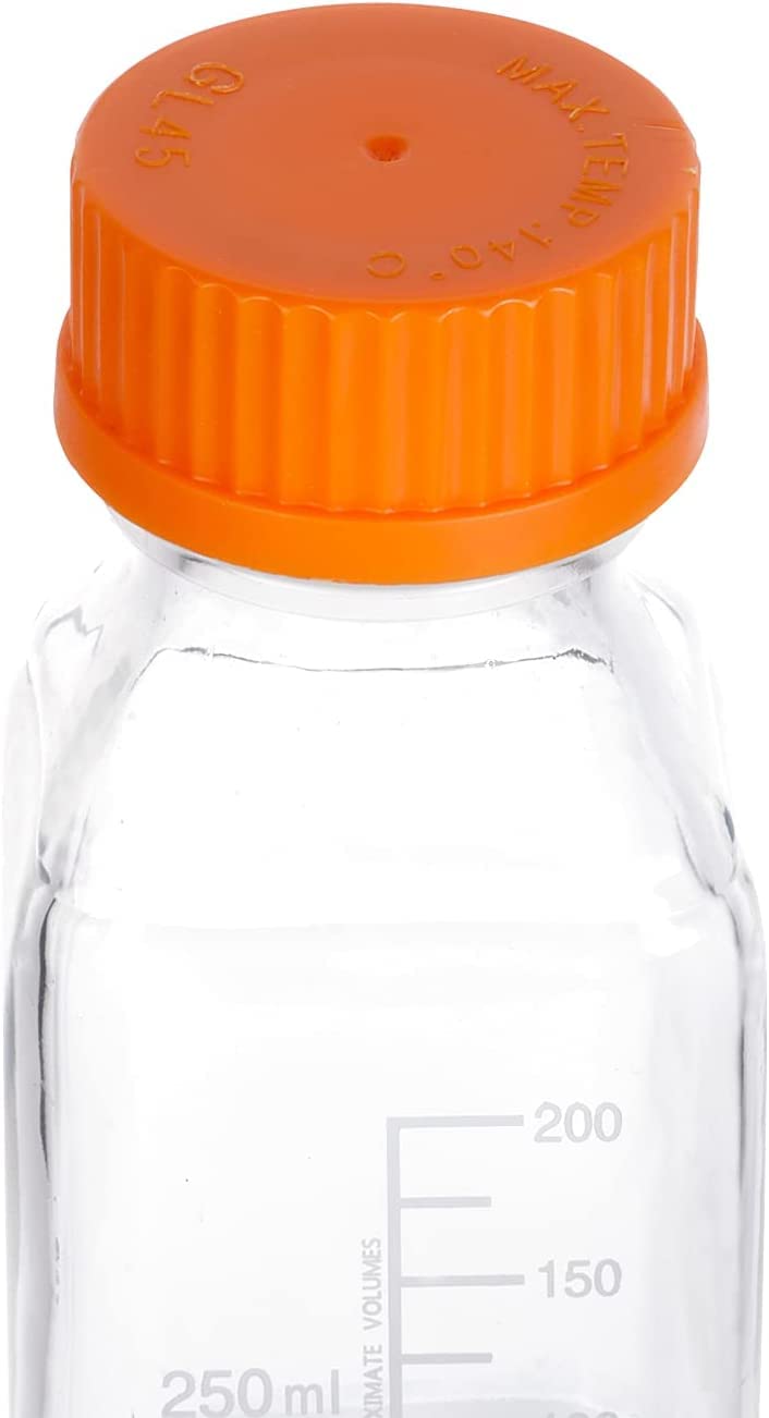 Amazon.co.jp: Basstein 実験室用メディアストレージスクエアボトル